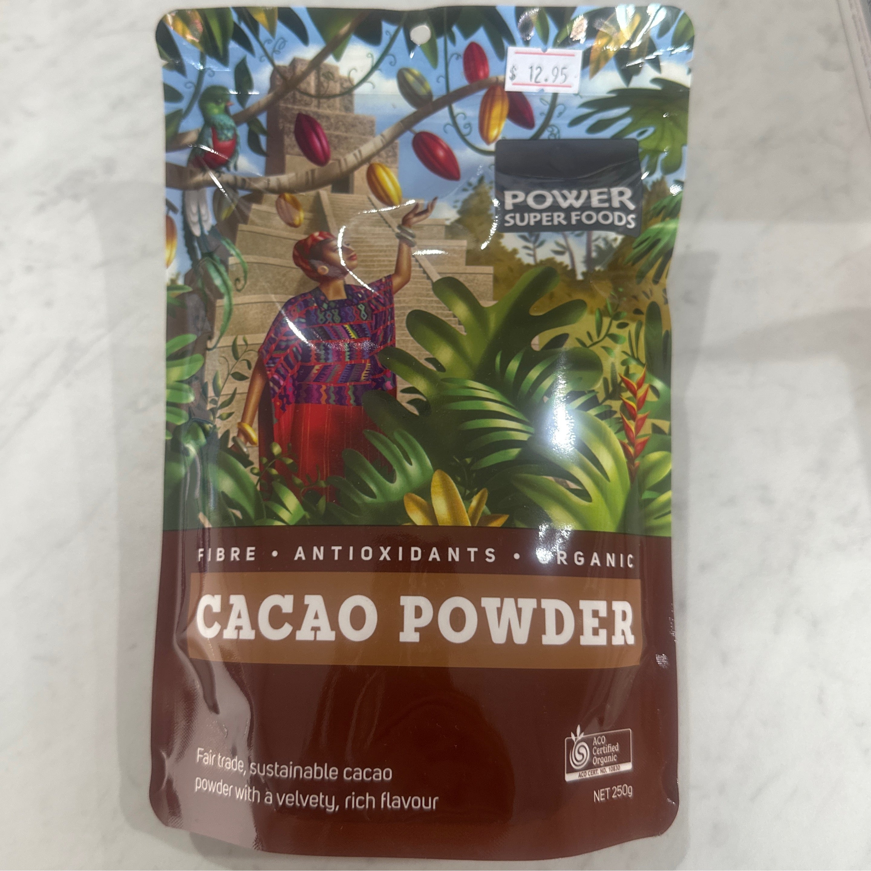 Power Super Foods - Cacao Powder 250g | Liberation Holistic Health Pty Ltd